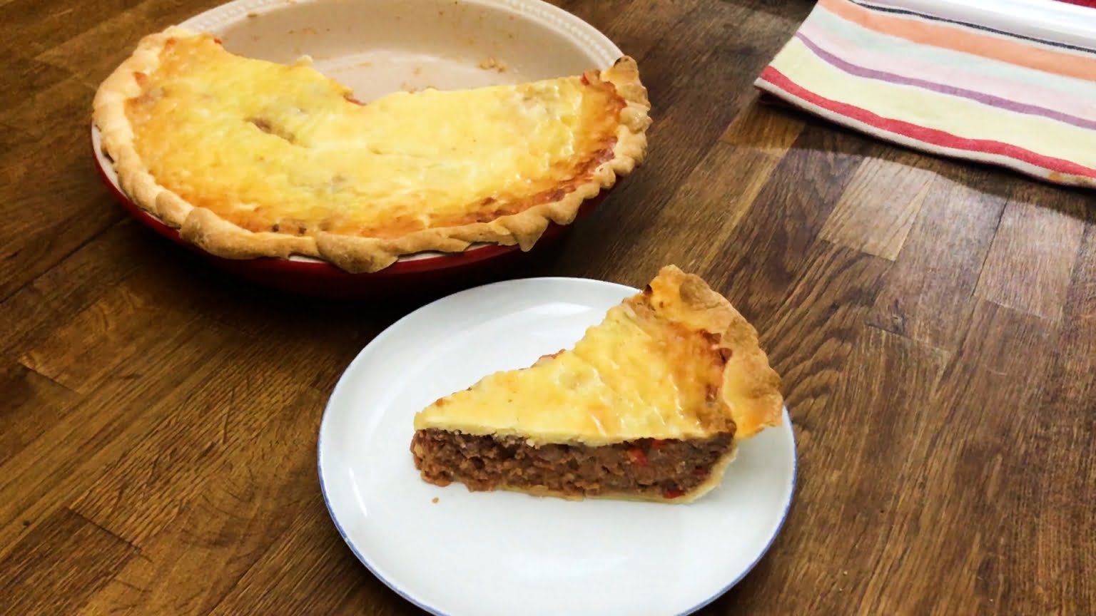 Best "Cheeseburger" Pie - Comfortable Food