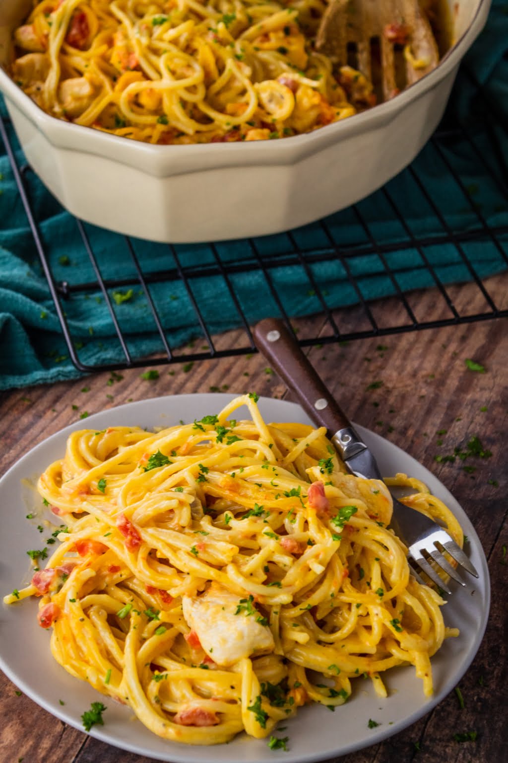 Texas "Chicken Spaghetti" Recipe - Comfortable Food