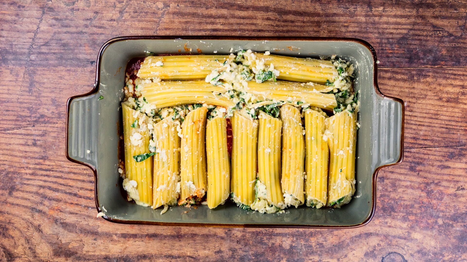 Four Cheese Manicotti - Comfortable Food