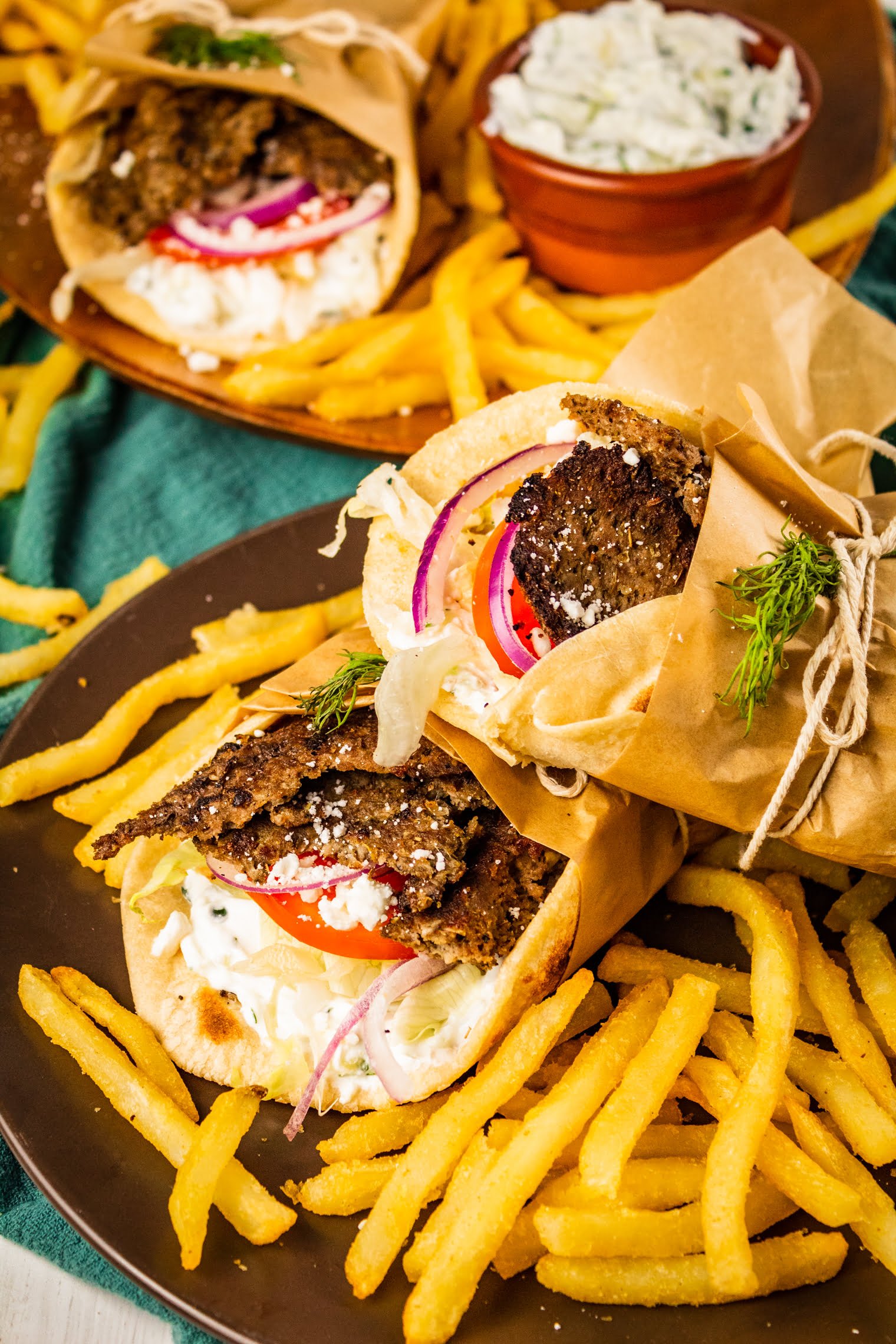 Gyro Recipe - How to make Homemade Gyros - Comfortable Food