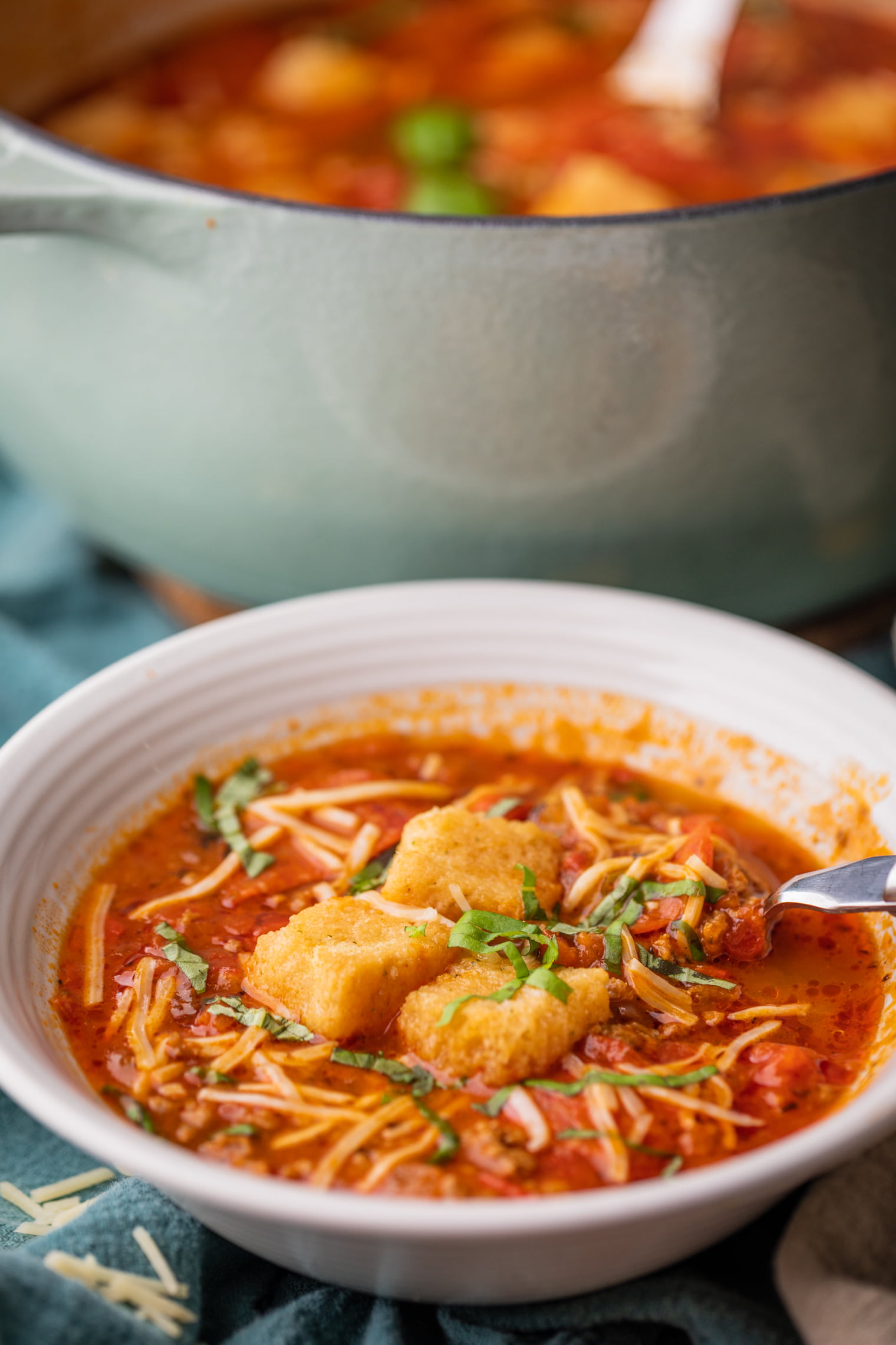 Pizza Soup Recipe (Easy 30-Minute Meal!) - Comfortable Food