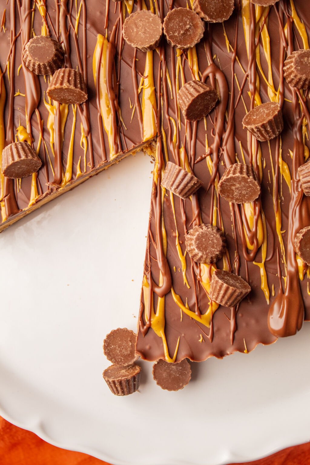 Easy Reese's Pie (No-Bake Dessert!) - Comfortable Food