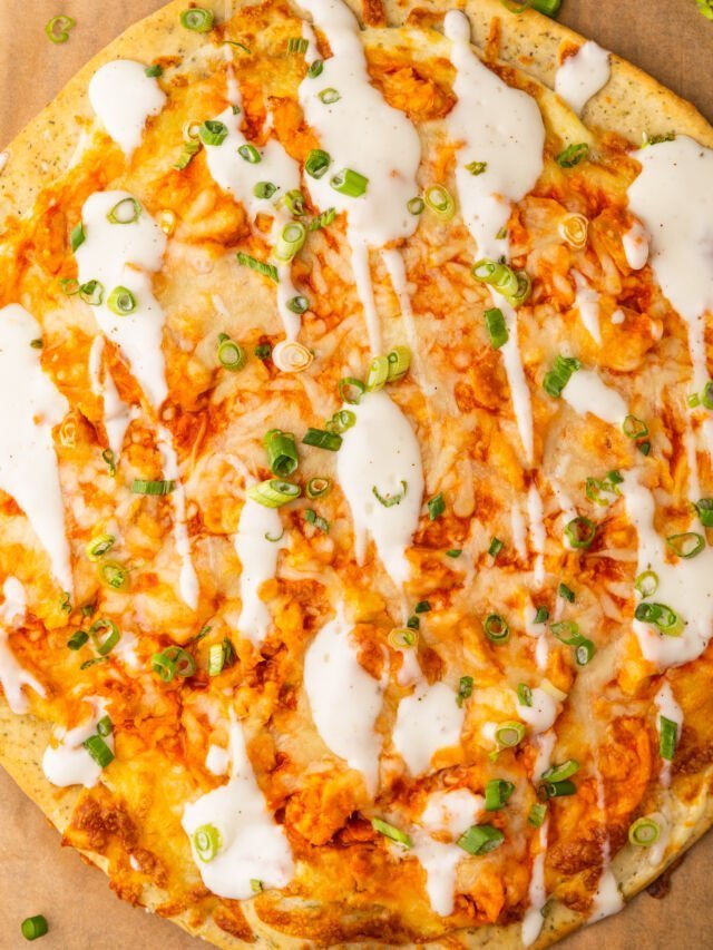 Buffalo Chicken Pizza - Comfortable Food