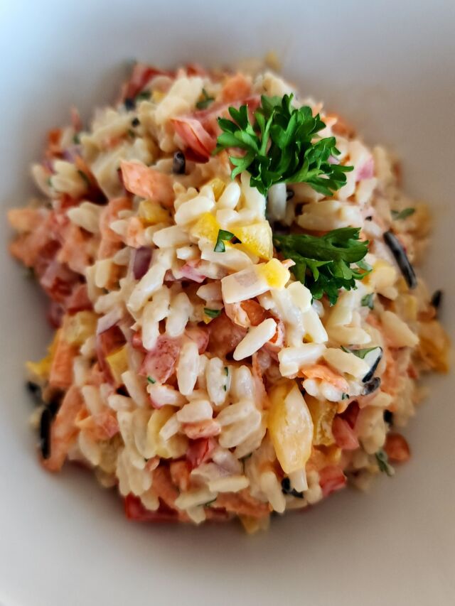 Rice Salad - Comfortable Food
