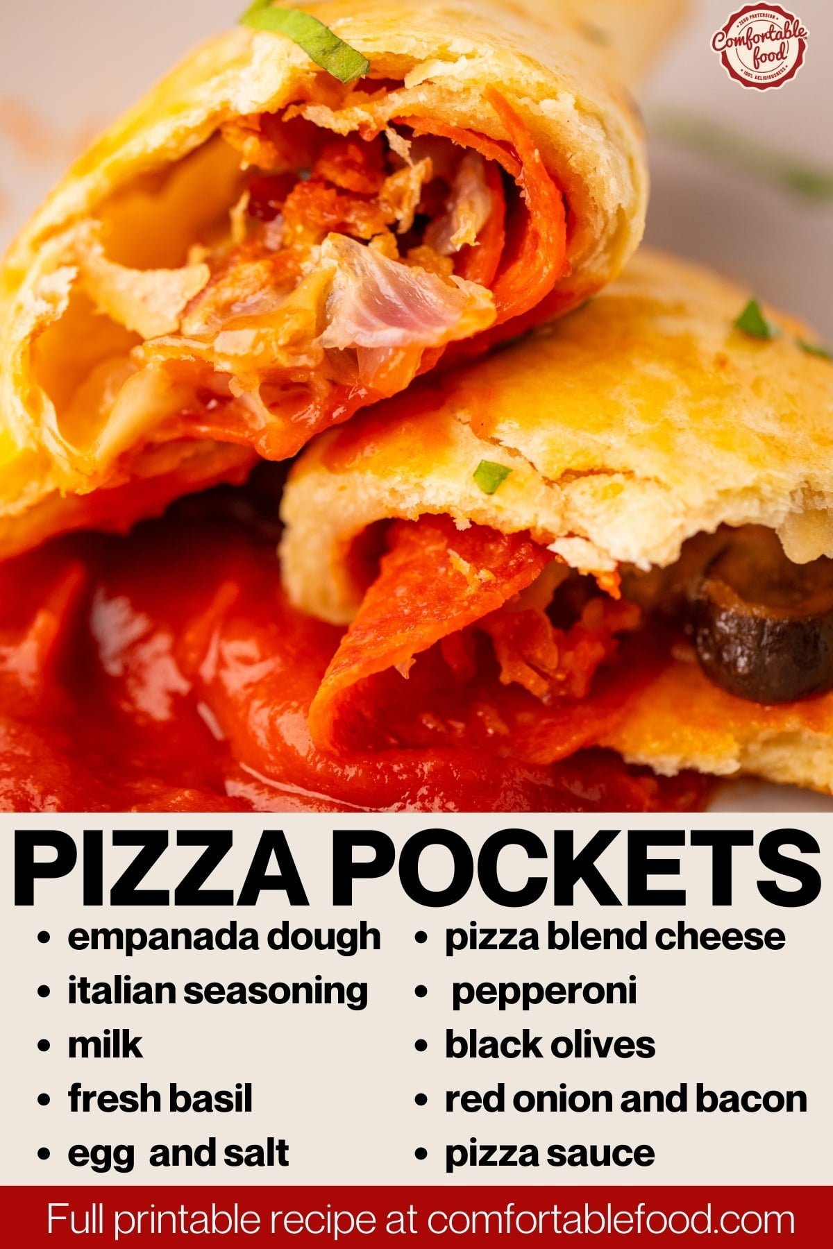 Easy Pizza Pockets Recipe - Comfortable Food