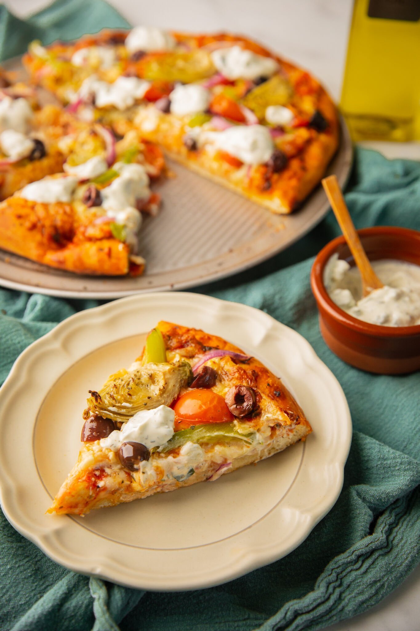 Best Ever Greek Pizza Recipe - Comfortable Food