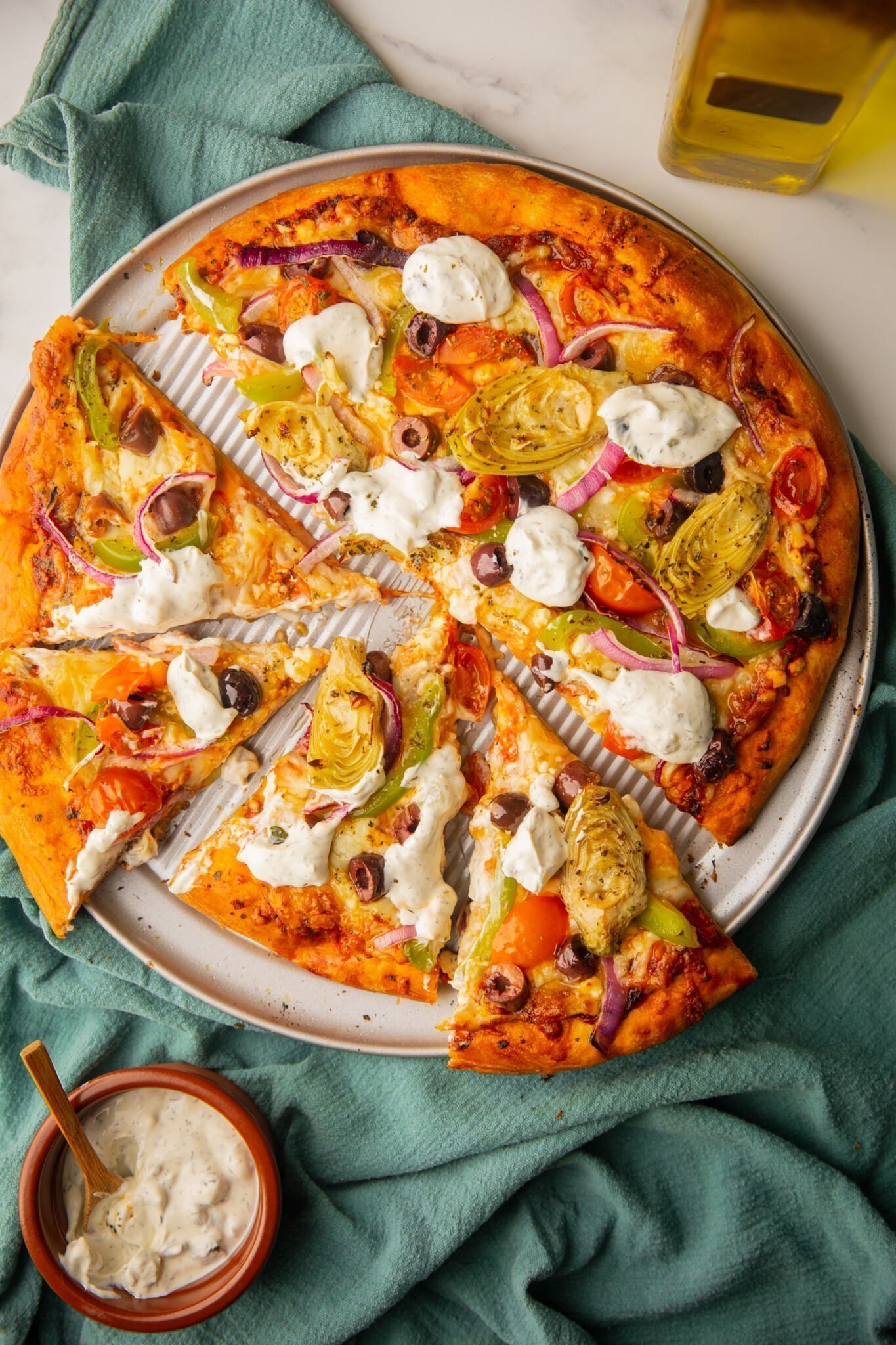 Best Ever Greek Pizza Recipe - Comfortable Food