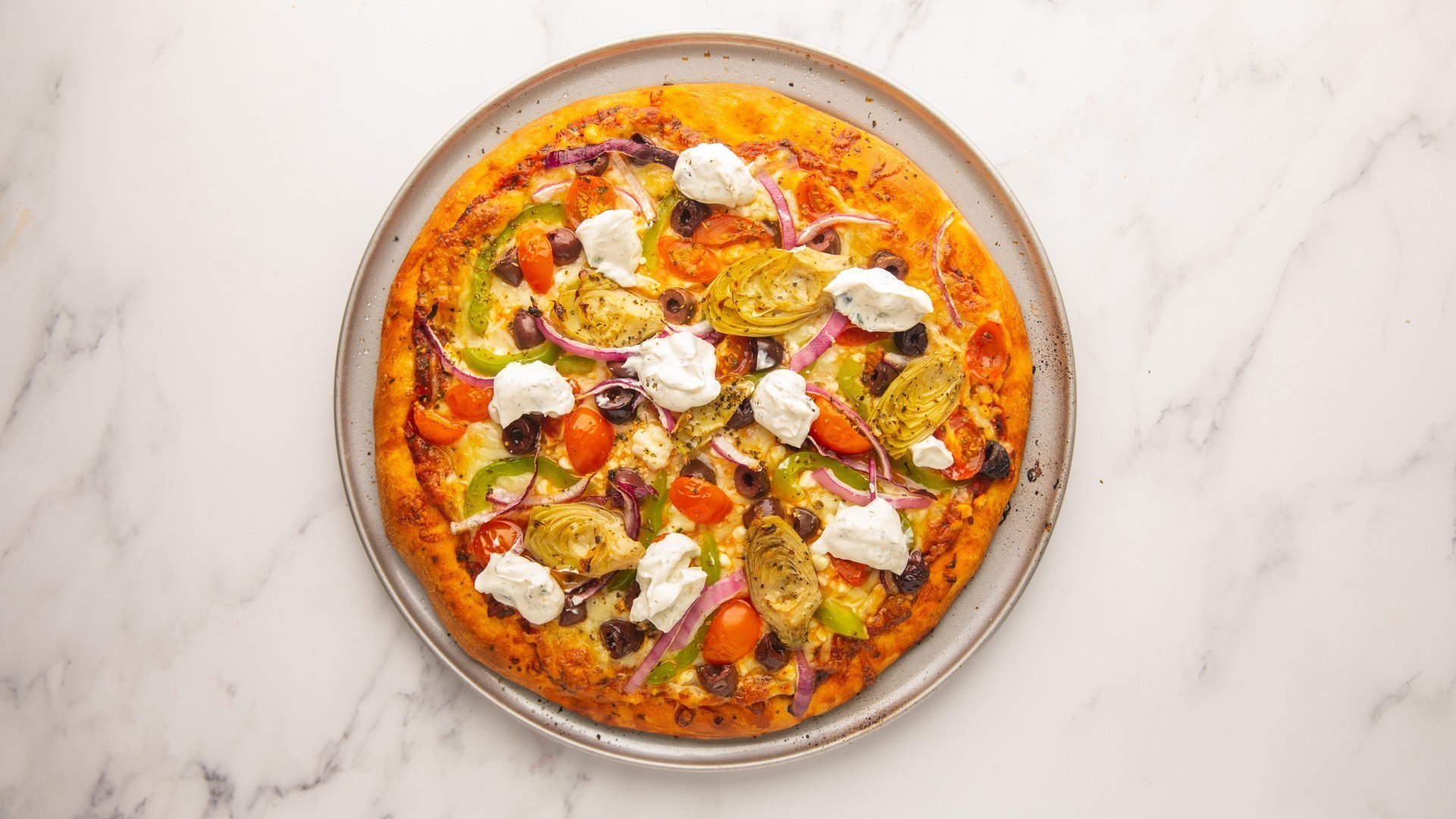 Best Ever Greek Pizza Recipe - Comfortable Food