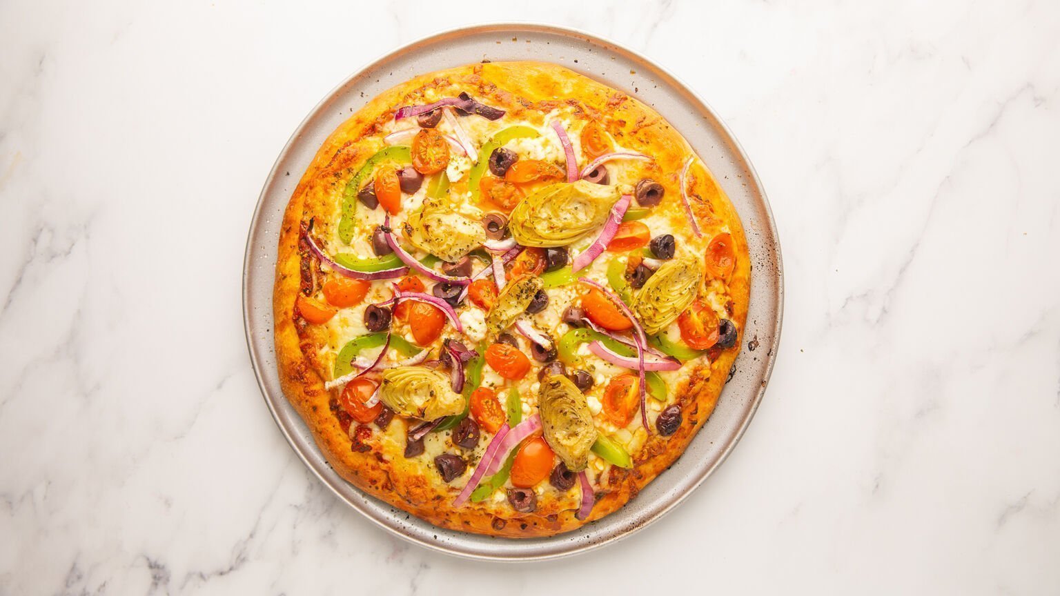 Best Ever Greek Pizza Recipe - Comfortable Food